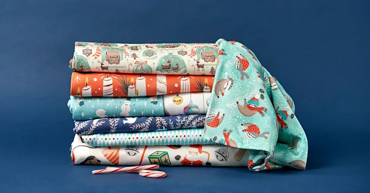 Christmas & Winter Fabric By The Yard | Spoonflower