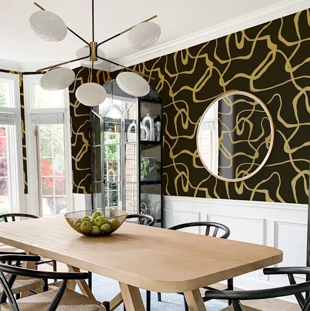 Metallic Wallpaper | Gold & Silver Wallpaper | Spoonflower
