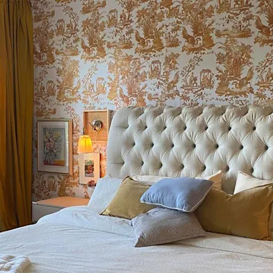Bedroom Wallpaper | Shop Wallpaper by Room | Spoonflower