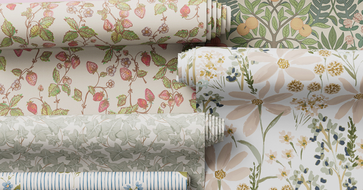 The Cottagecore Wallpaper Collection | Spoonflower