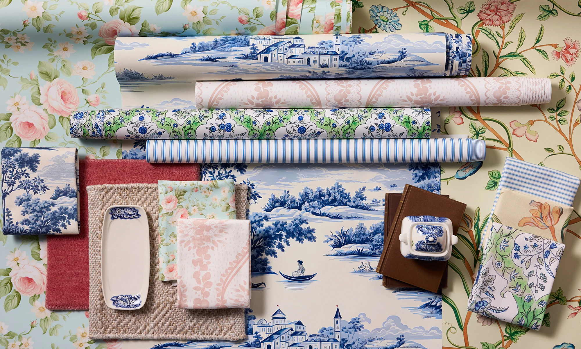 English Country Wallpaper Animated