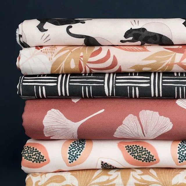 Durable Performance Linen Fabric By the Yard, Fat Quarters & Precuts