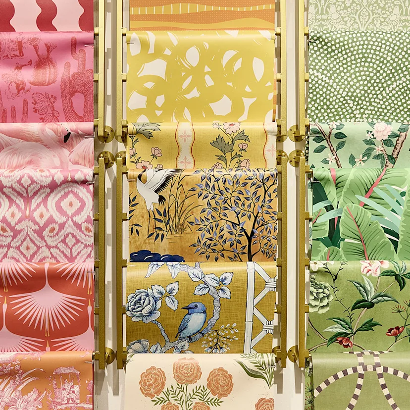 Spoonflower x House Beautiful Whole Home: Curated Designer Wallpaper ...