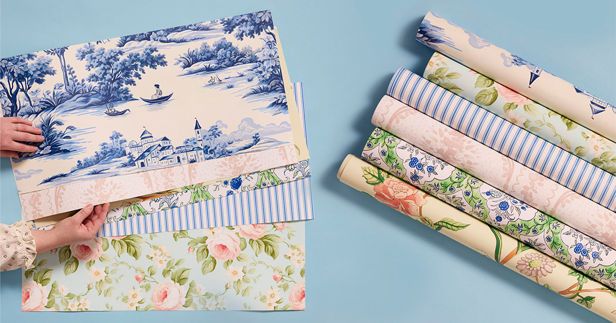 The English Country Wallpaper Collection | Cottage Wallpaper | Spoonflower