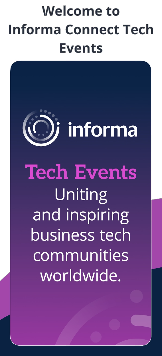 Informa Connect Tech Events