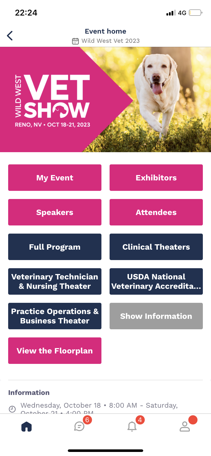 Welcome to the US Vet Shows app!