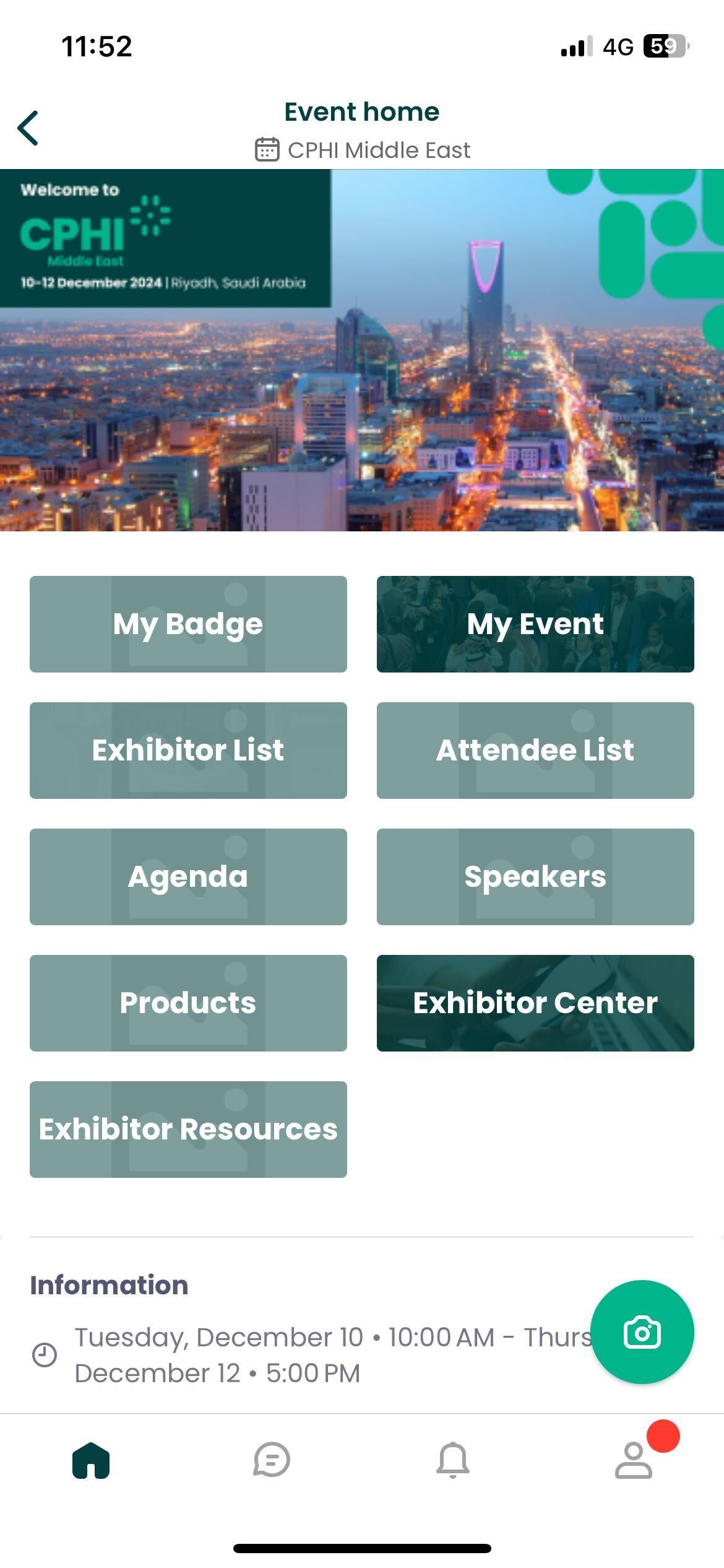 Welcome to the Events by CPHI app!