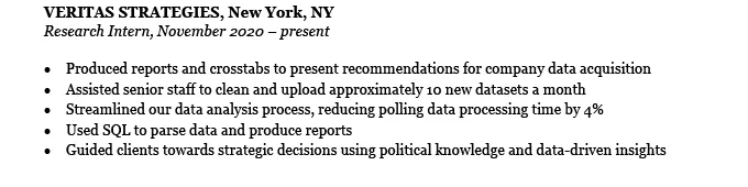 How to Write & Organize Resume Sections in 2025