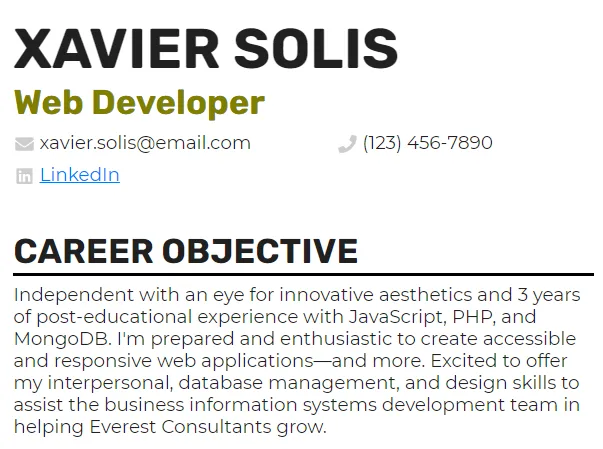 How to Write & Organize Resume Sections in 2026