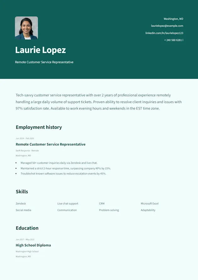 Part-Time Job Resume: Examples & How to Write One in 2026