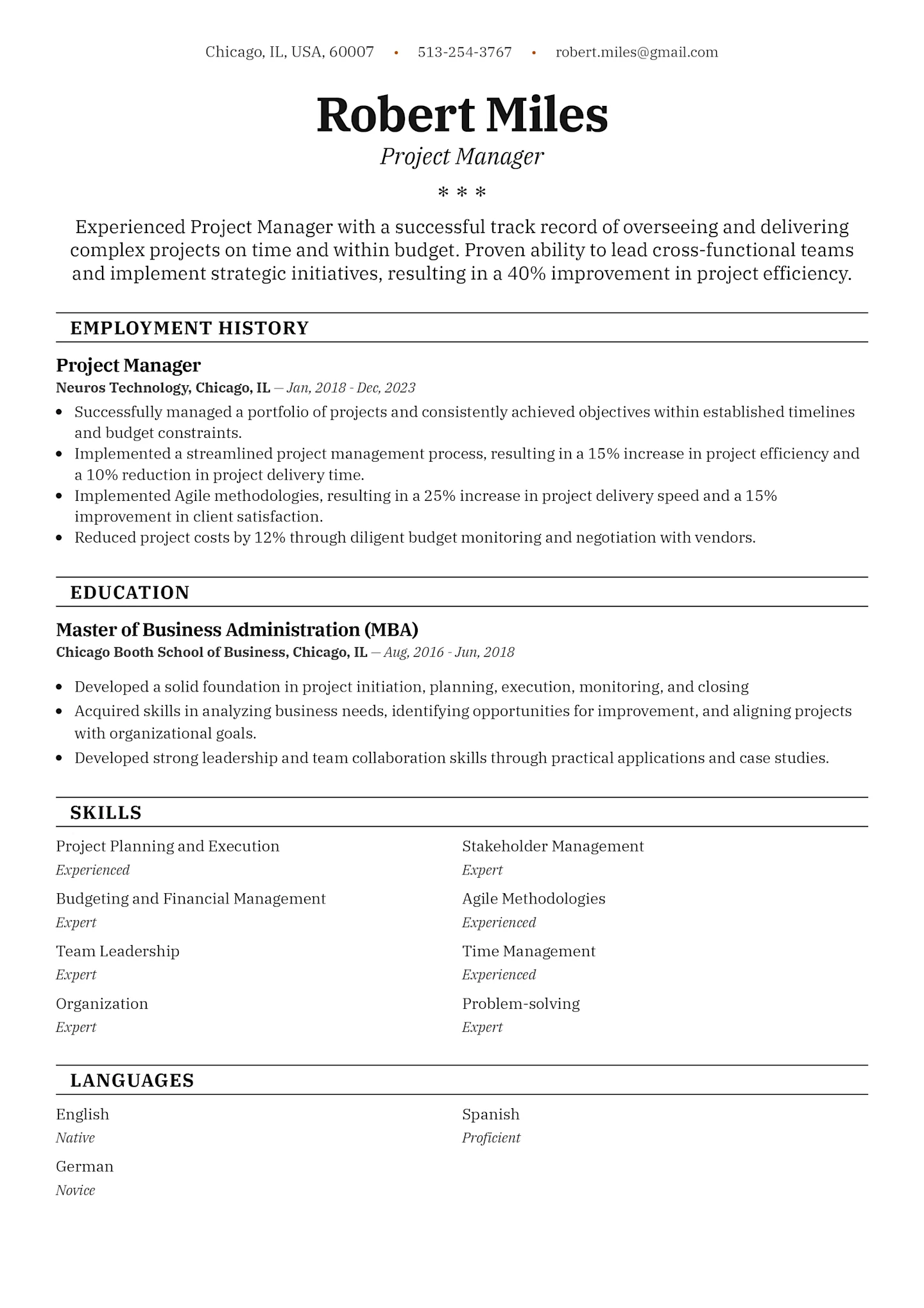 What to Include in a CV to Stand Out [6 Key Sections]