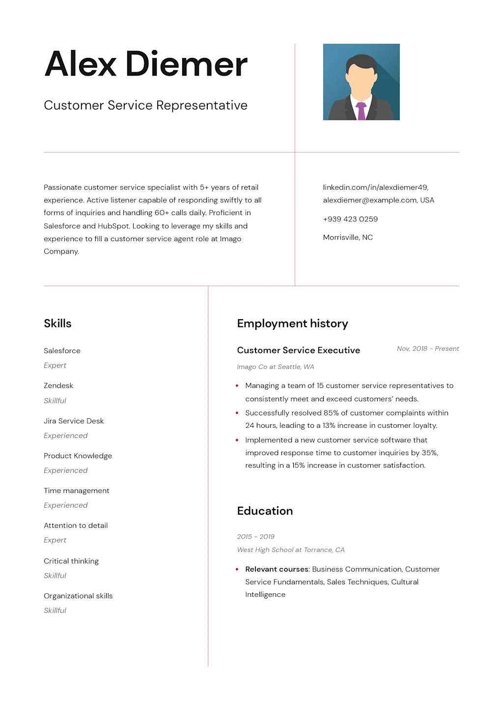 The Best CV Format: Tips and Tricks [w/ Examples]