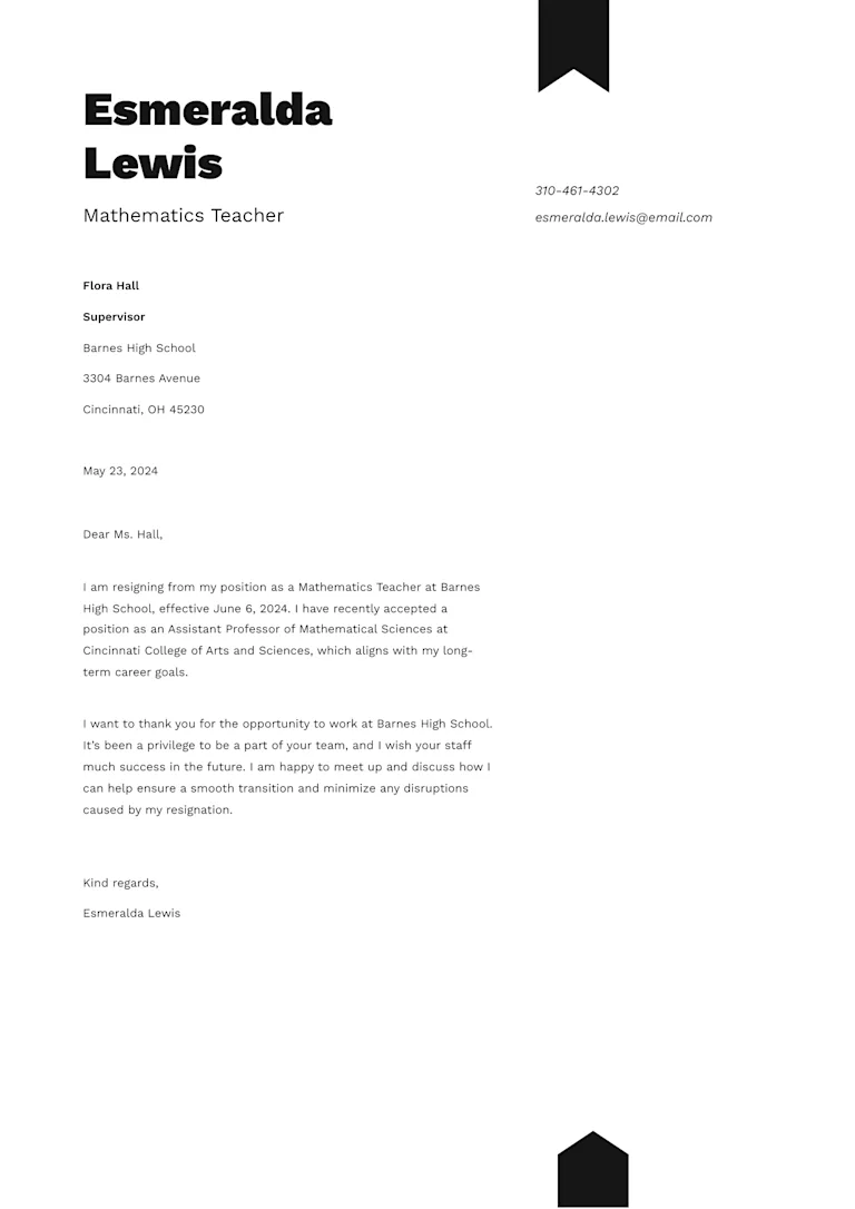 How to Write a Letter of Resignation in 2026 [+ Examples & Tips]