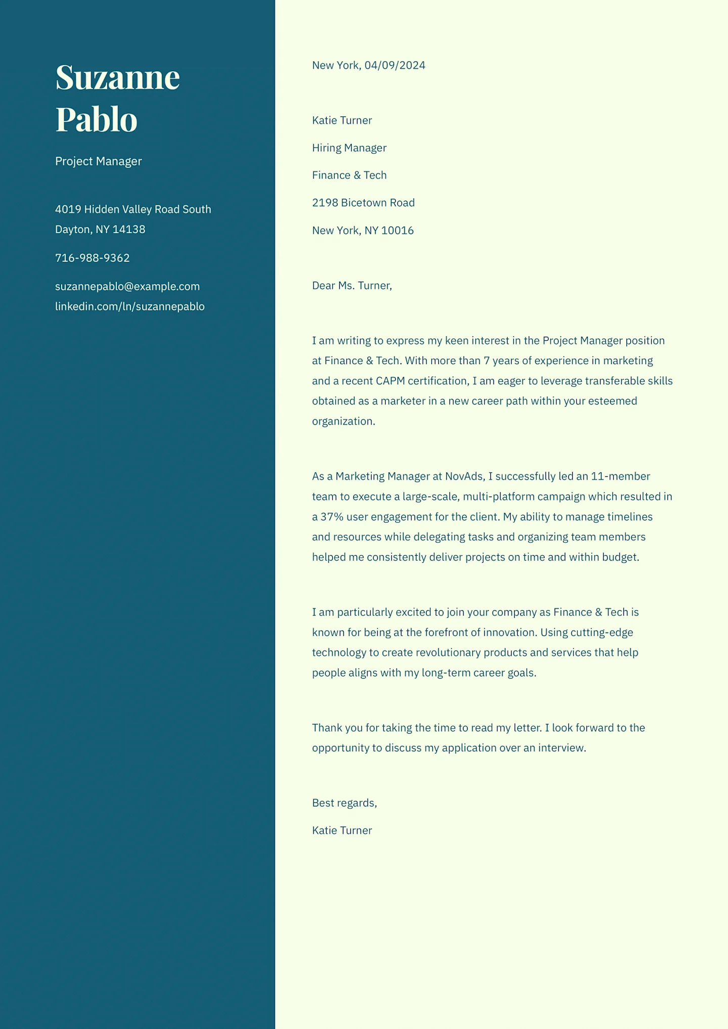 Generic vs. General Cover Letter Templates & Examples