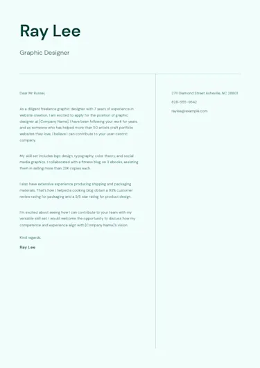 Write a Graphic Design Cover Letter That Will Land You the Job