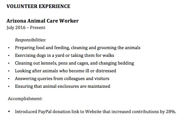 How to Add Volunteer Experience To Your Resume in 2024