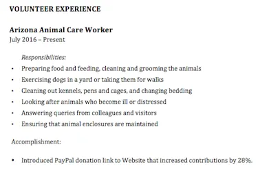 How to Add Volunteer Experience To Your Resume in 2025