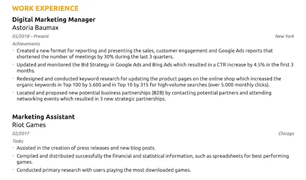 How to Write & Organize Resume Sections in 2026