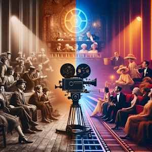 Cinematic Evolution: The Transition from Silent Films to 'Talkies ...