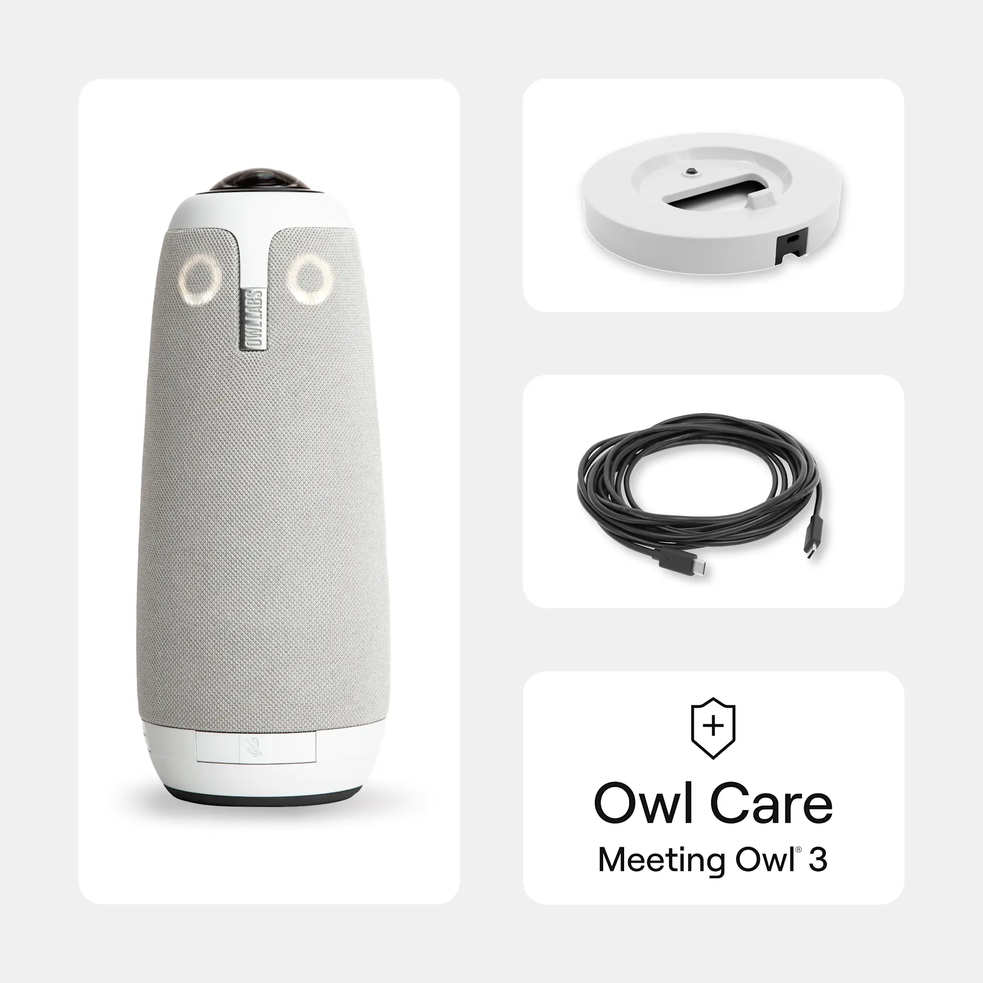 Meeting Owl 3 - 360 Degree, 1080p HD Video Conference Camera