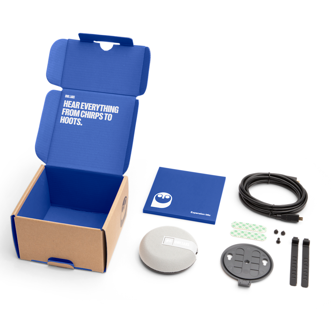 Expansion Mic: Extend your Meeting Owl 3 audio range