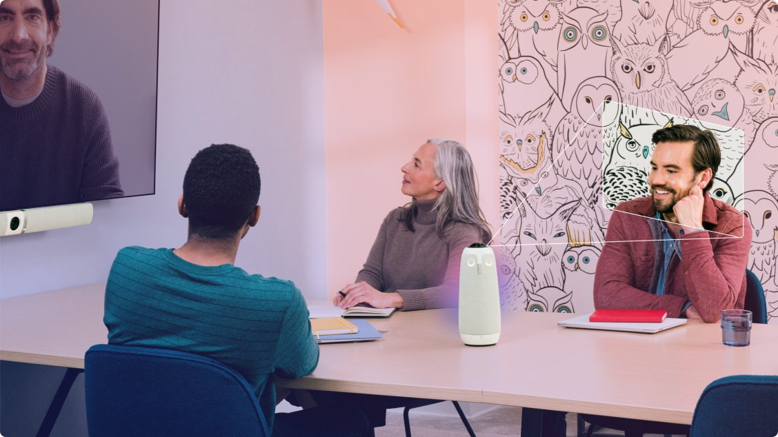 Meeting Owl 3 + Owl Bar Bundle — Intelligent 360-Degree 4K Video Multi ...