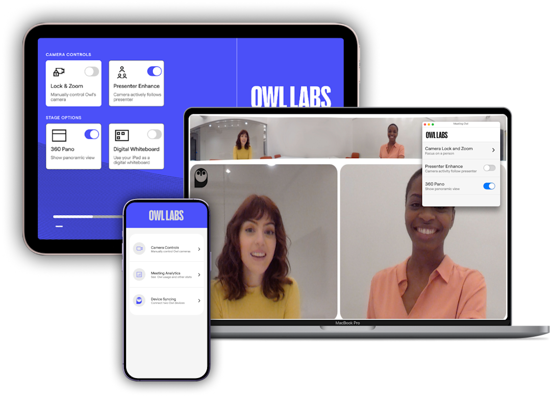 Owl Bar – Video Conferencing Bar | Owl Labs