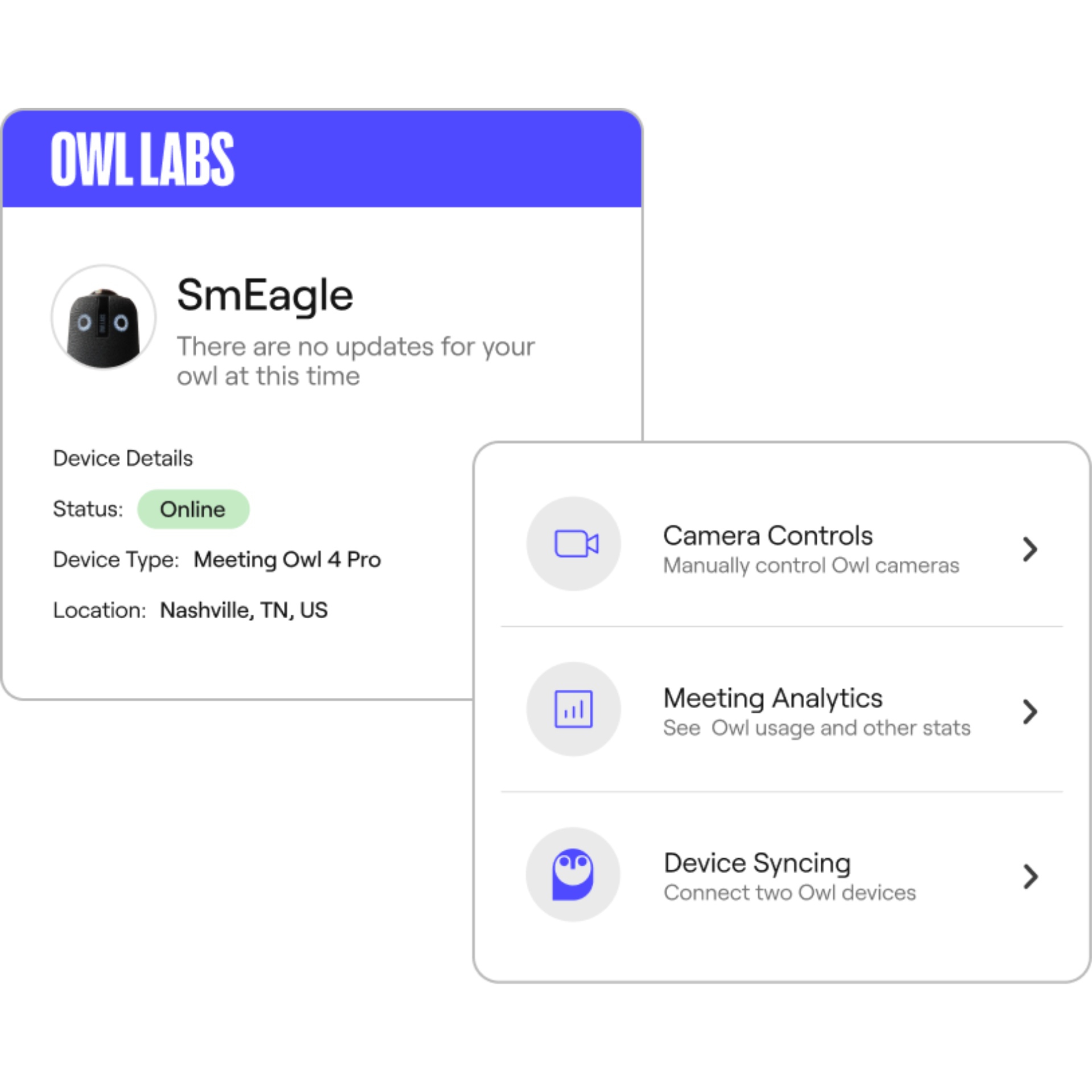 Meeting Owl 4+ 360-Degree, 4K Smart Video Conference Camera, Microphone, and Speaker (Automatic ...