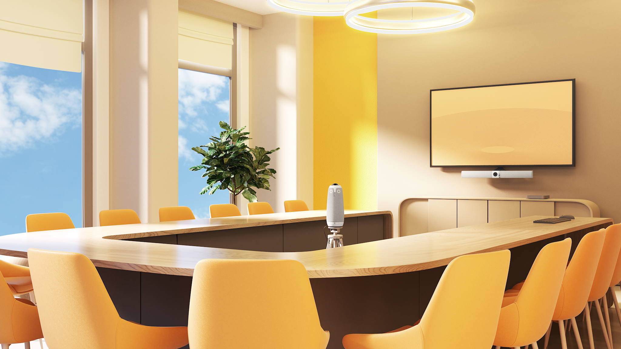 U-Shaped Video Conferencing Room Solutions | Owl Labs