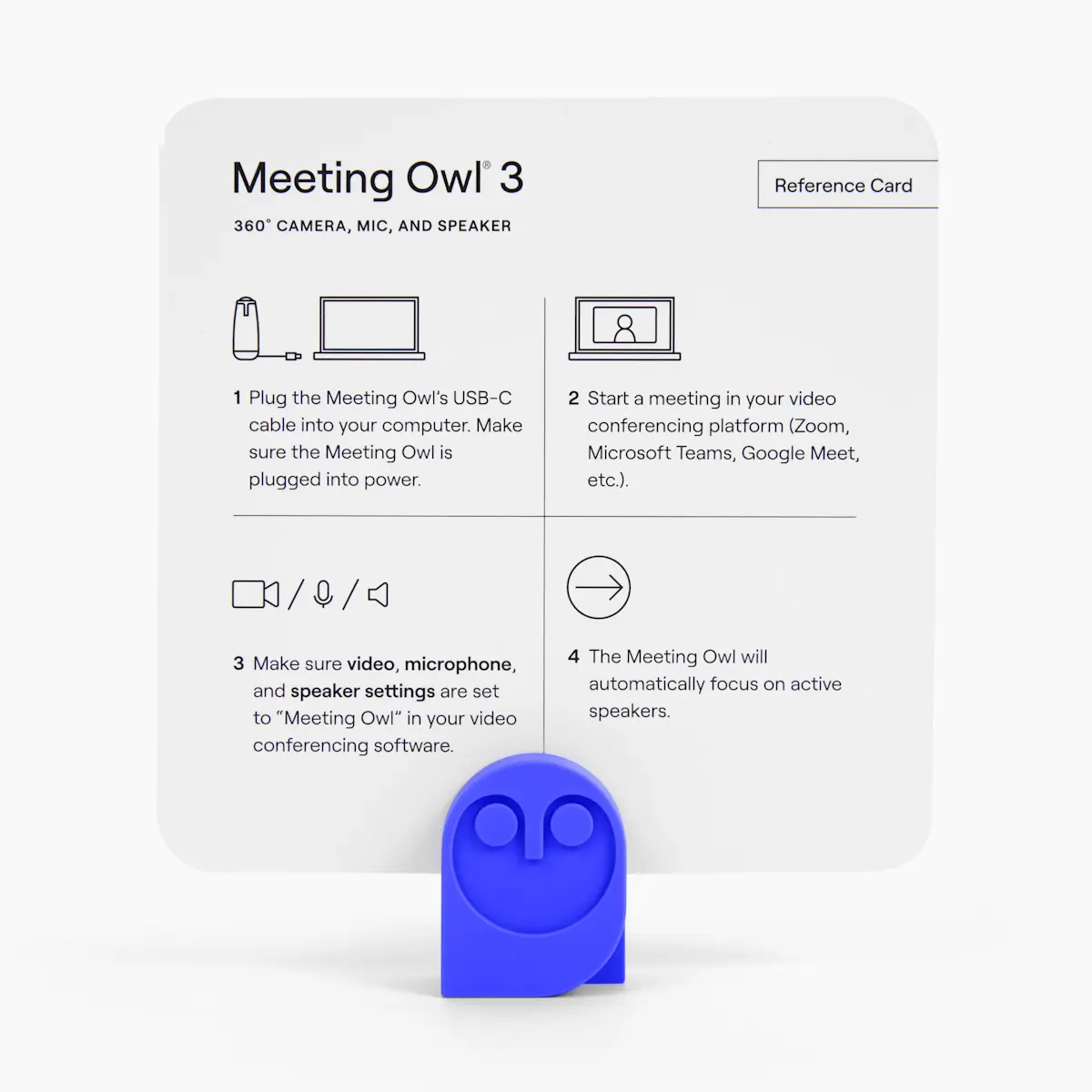 Meeting Owl 3 - 360 Degree, 1080p HD Video Conference Camera