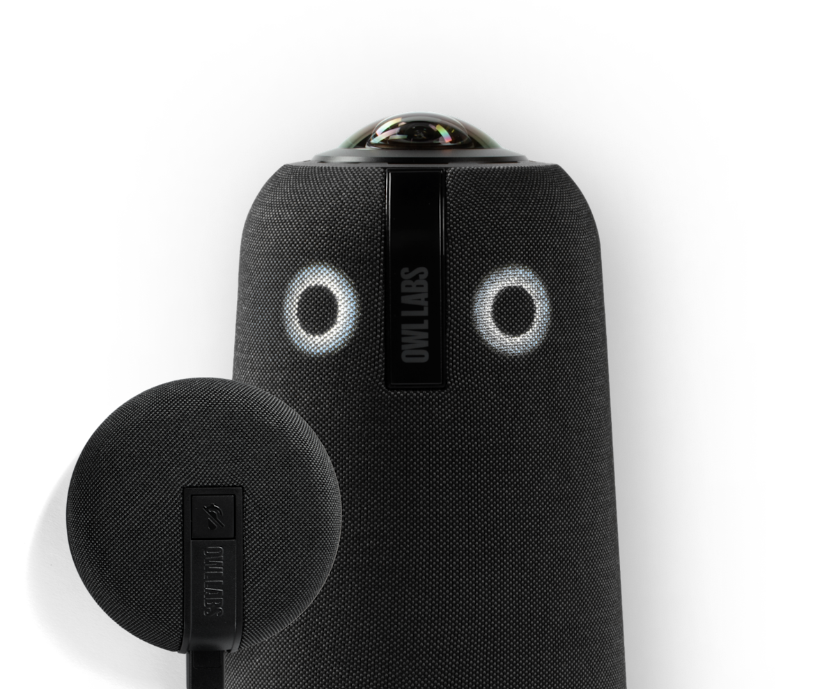 Owl Labs Meeting Owl 4+ and Expansion Mic Bundle
