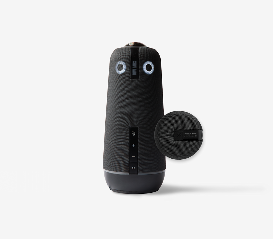 Owl Labs Meeting Owl 4+ and Expansion Mic Bundle