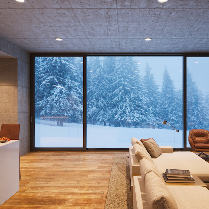 Aluminium Sliding Door Aluminium - TECHNAL