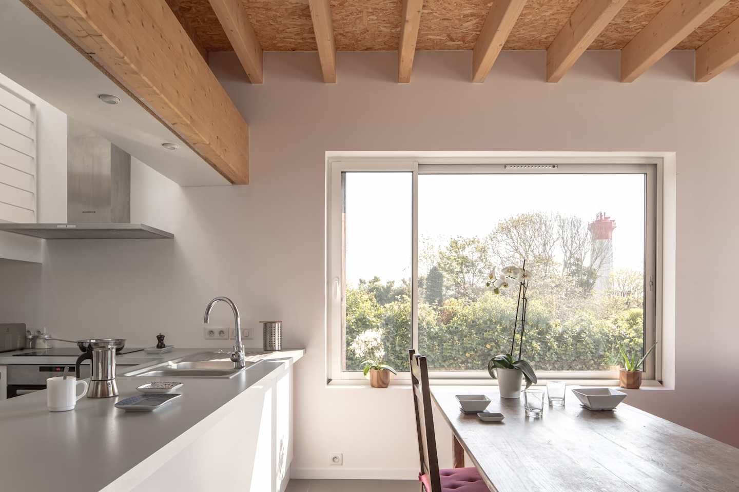 Ventanas Aluminio Blanco - TECHNAL