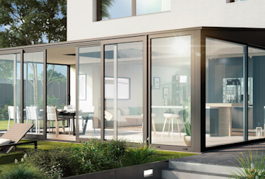 Vérandas modernas de alumínio - TECHNAL