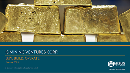 G MINING VENTURES | Presentations & Events