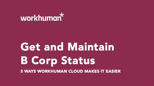 Get and Maintain B Corp Status