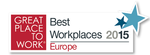 Great Place to Work Institute, Best Workplaces in Europe 2015