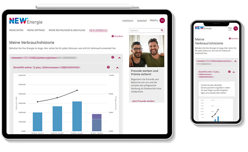 Online Kundencenter New