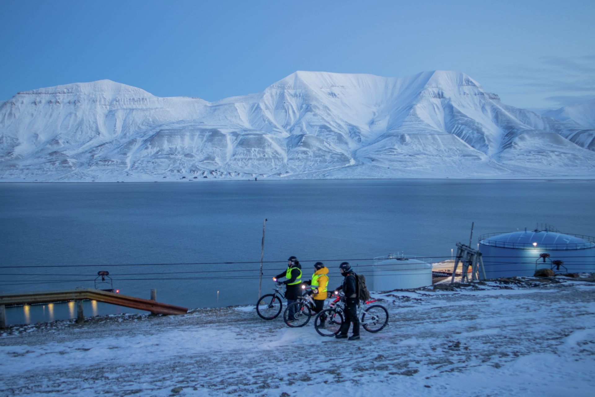 Sightseeing With Electric Bike | Winter on Svalbard | Hurtigruten Svalbard
