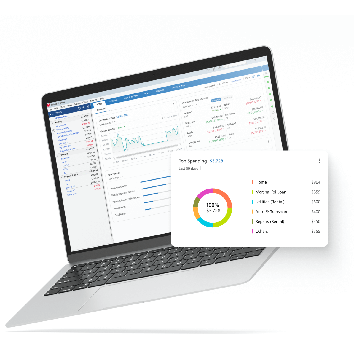 Quicken Classic Deluxe: Our original personal finance desktop software ...