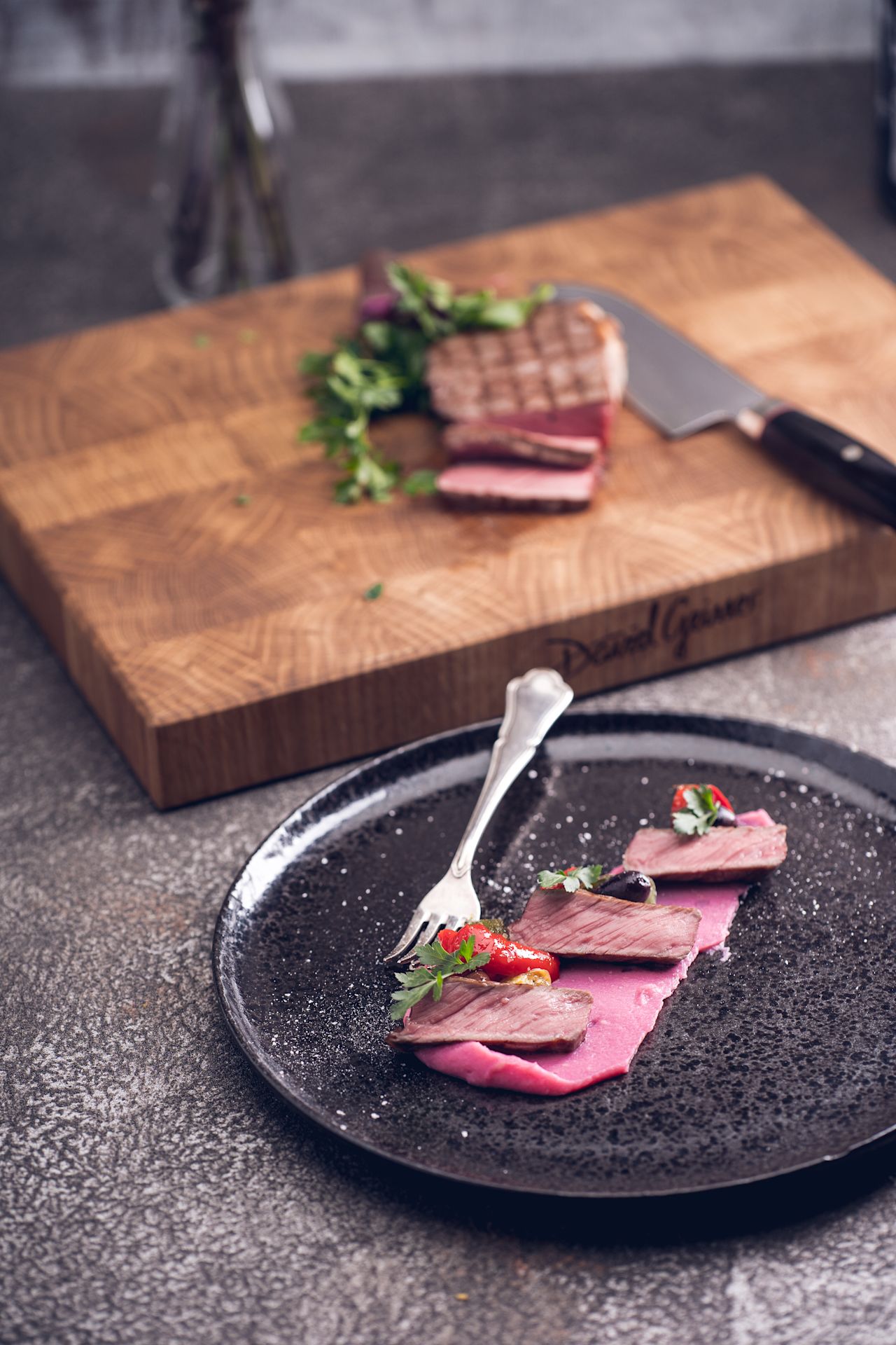 Entrecôte mit Grillgemüse | HOMEMADE