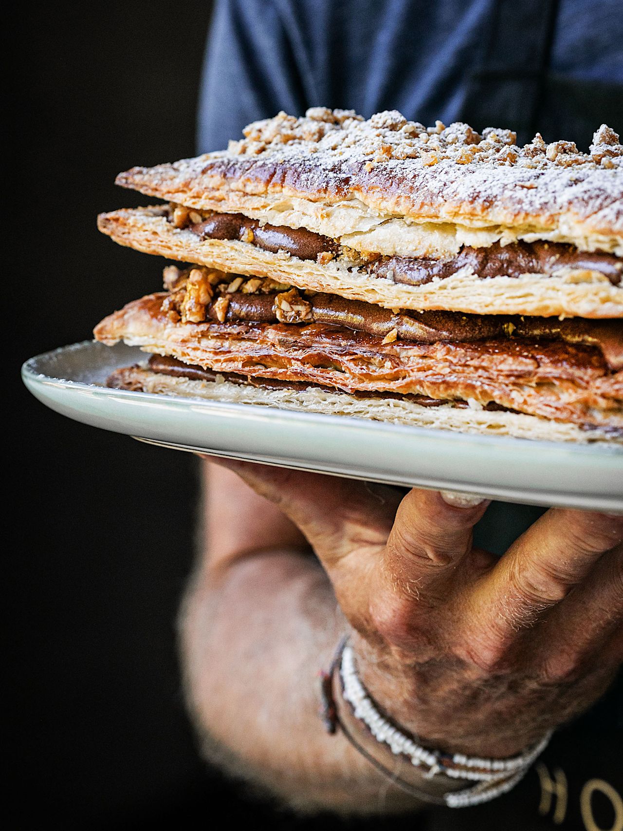 Schokoladen-Haselnuss-Millefeuille | HOMEMADE