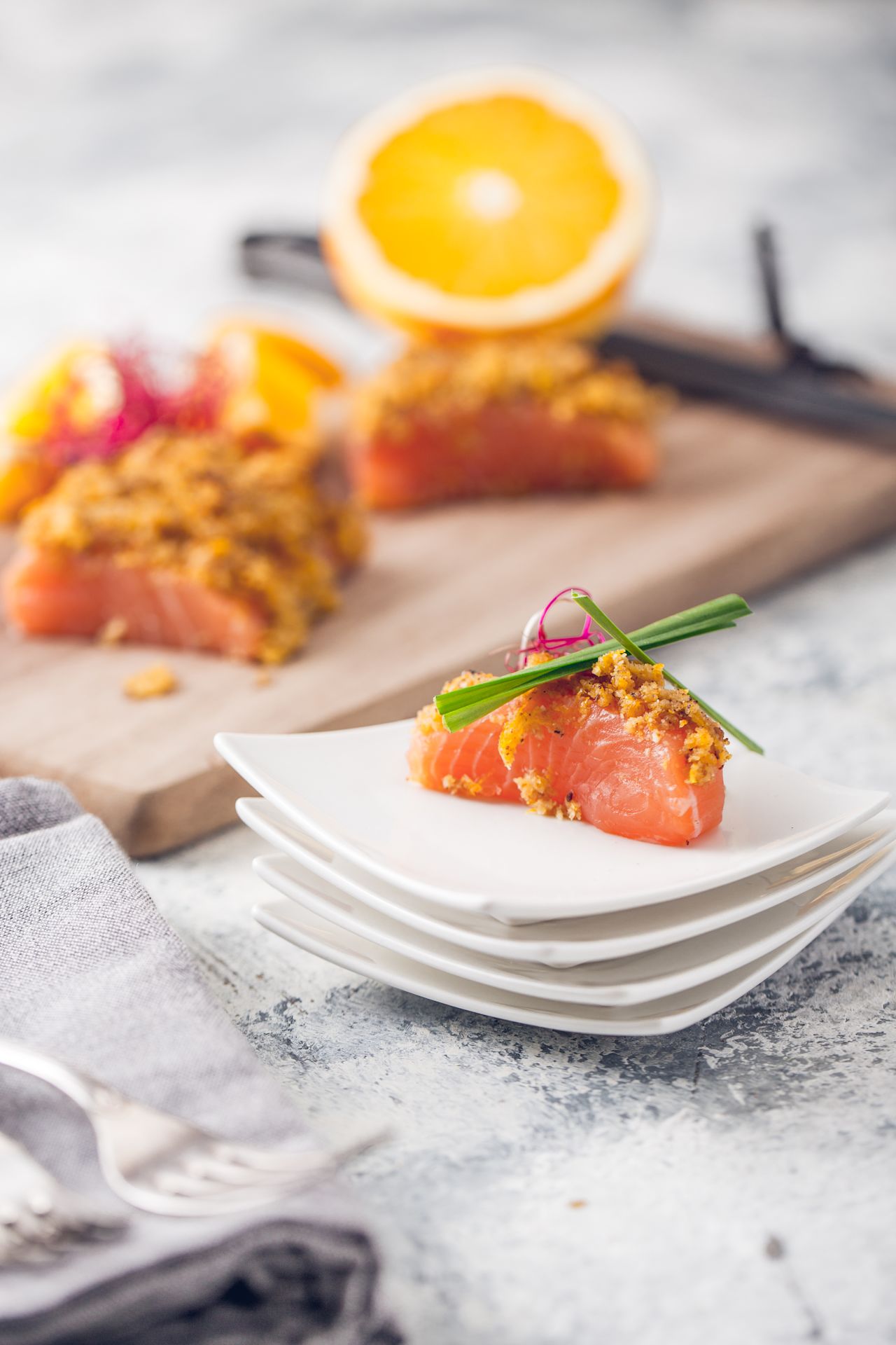Lachs mit Orangenkruste | HOMEMADE