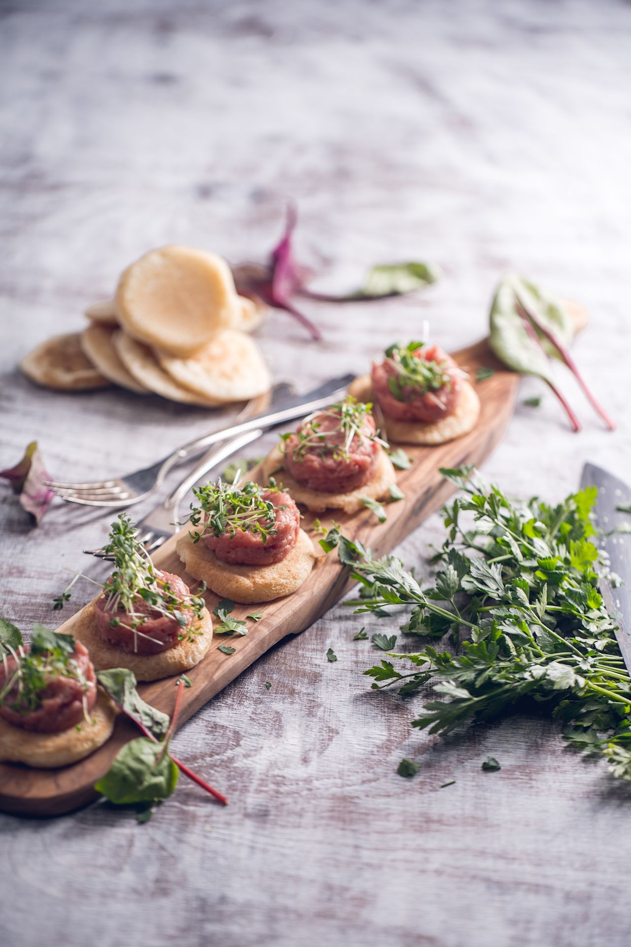 Kalbstartar mit Trüffelöl | HOMEMADE