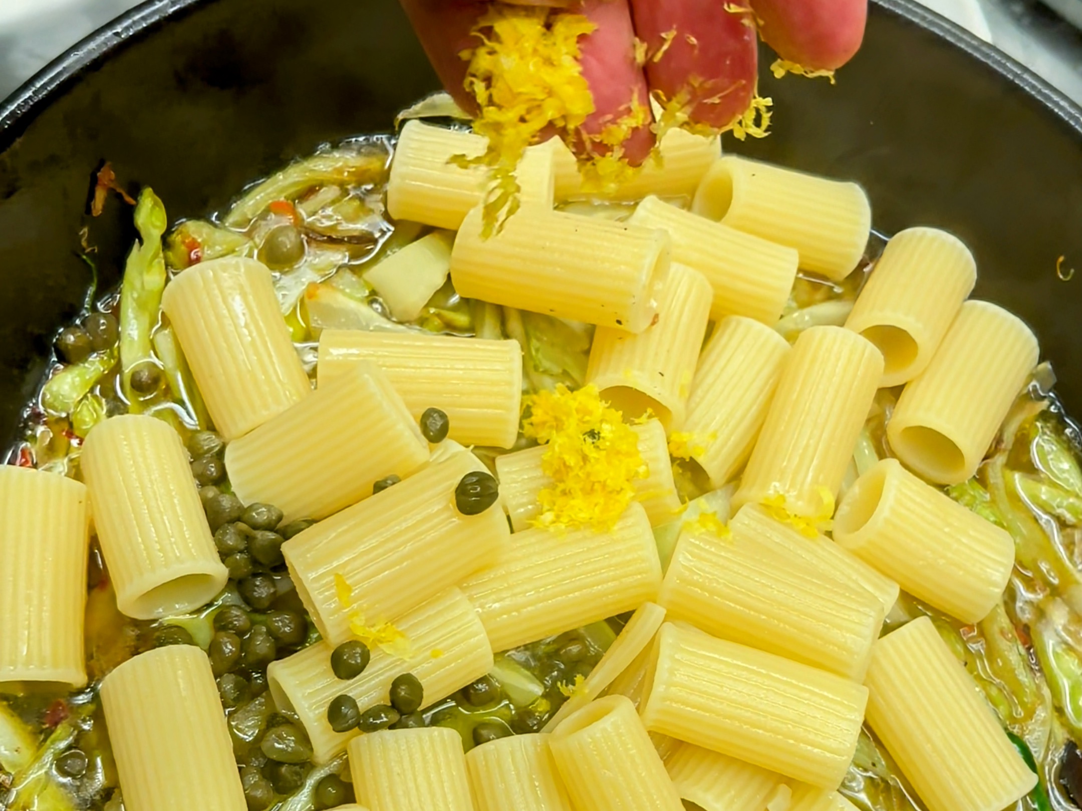 Puntarelle Pasta | HOMEMADE