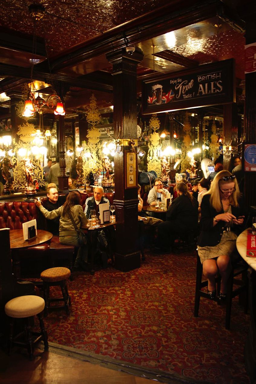 Une route des plus beaux pubs historiques de Londres | Les coureurs des ...