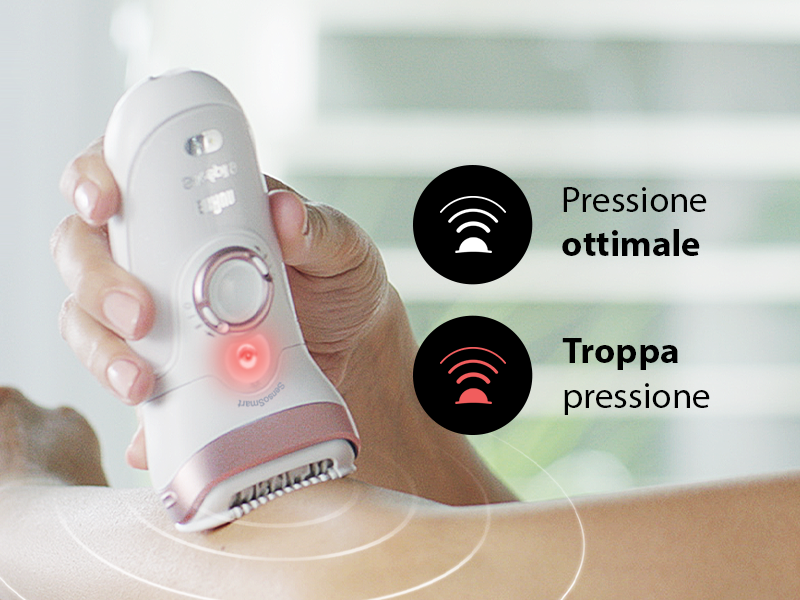 Epilatore Braun Silk-épil 9 con tecnologia con pinzette MicroGrip