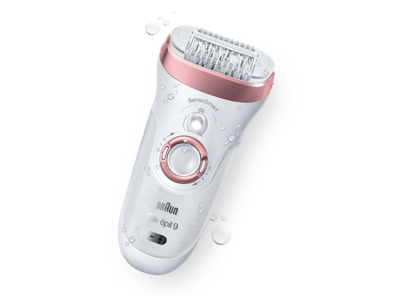Epilatore Braun Silk-épil 9 con tecnologia con pinzette MicroGrip