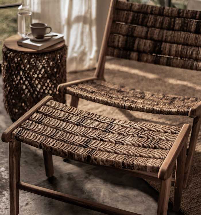 Caterpillar Beetle Footstool